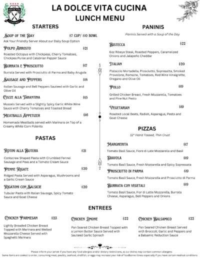 La Dolce Vita Cucina | International Cuisine in Chicago